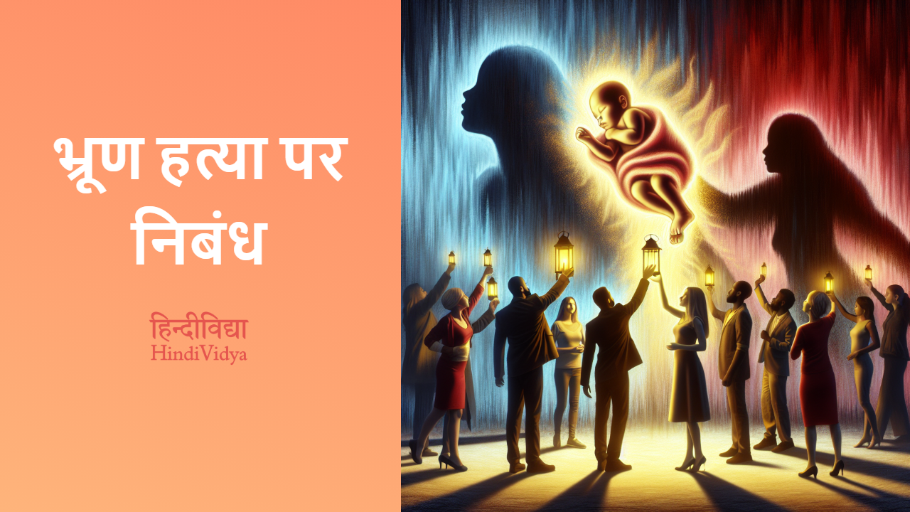 भ्रूण हत्या पर निबंध - Essay on Female Infanticide in Hindi - HindiVidya